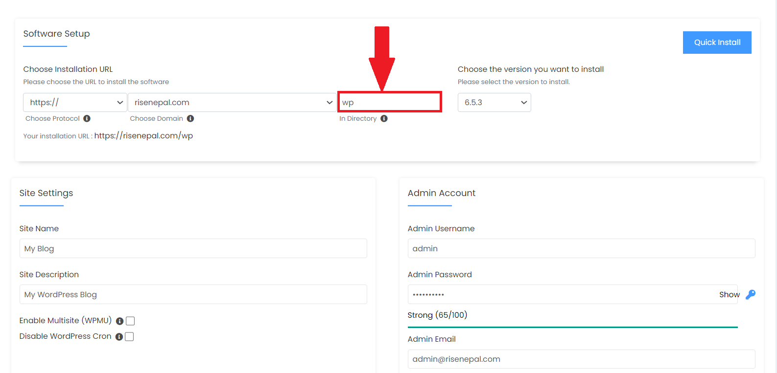 How to change your WordPress Directory ( 5 STEPS) ? - eHostingServer