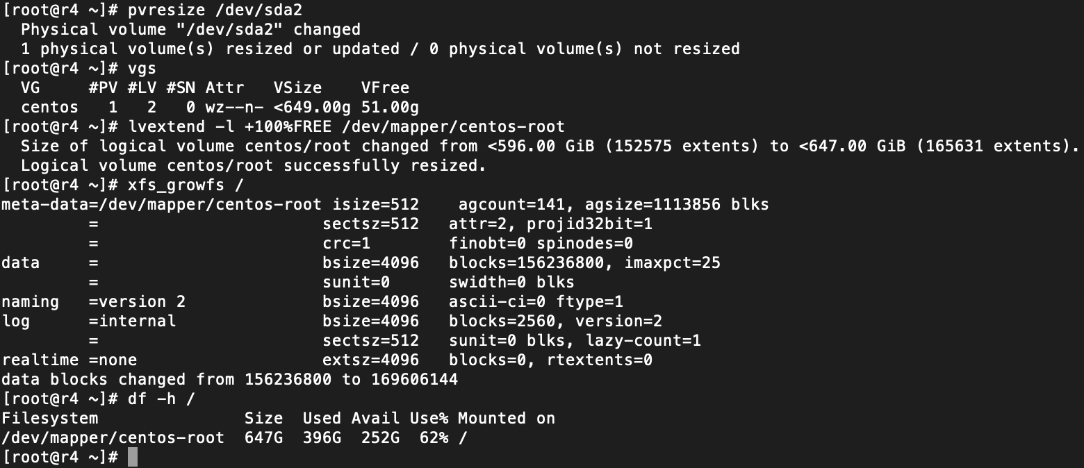 How to Expand Root Partition on CentOS / AlmaLinux 8/9 in VMware ESXi ...
